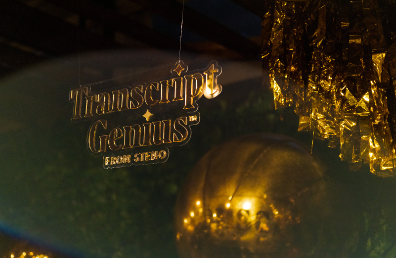AI Transcript Genius – a Steno product – STENOIMPERIUM